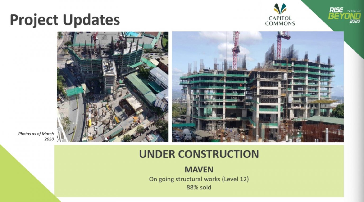 Maven at Capitol Commons - Ortigas Land Properties